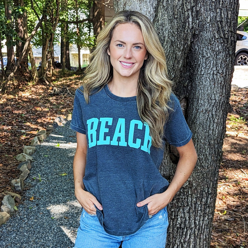 Beach Vintage Washed Tee – Royce Brand