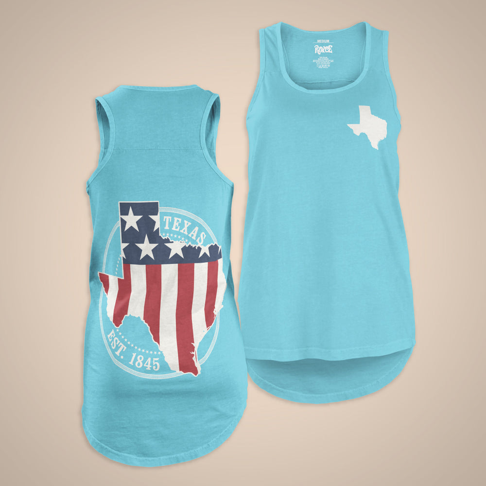 Patriotic State Tank - Texas – Royce Brand